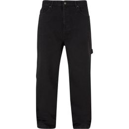 Karl Kani Herren Bequeme Jeans "Karl Kani Herren KK Retro Baggy Denim Pants"schwarzwashed, Gr. 28, unifarben, 100% Baumwolle, Jeans