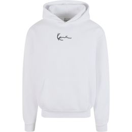 Karl Kani Herren Kapuzensweatshirt "Karl Kani Karl Kani Small Signature Essential OS Hoodie"wei&szlig;, Gr. S, 65% Baumwolle, 35% Polyester, Sweatshirts