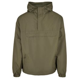 Brandit Herren Allwetterjacke "Brandit Herren Summer Pull Over Jacket"olive, Gr. XL, mehrfarbig, 100% Polyester, Jacken