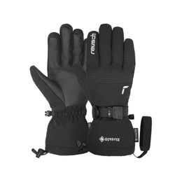Skihandschuhe Reusch "Powder Spirit GORE-TEX", Damen, Gr. 10.5, schwarz, weiß, 90% Polyester, 10% Polyurethan, unifarben, Handschuhe, mit wasserdichter, atmungsaktiver Funktion