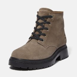 Timberland Damen Schn&uuml;rboots "CAMBRIA VALLEYMID LACE UP BOOT", Gr. 41,5medium grau suede, Leder, Schuhe, Winterstiefel, Schn&uuml;rstiefel, Winterschuhe