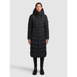 Khujo Damen Steppmantel "INGRAM4"schwarz, Gr. S, unifarben, 100% Polyester, M&auml;ntel