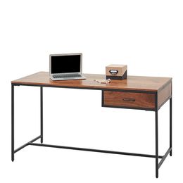 Pharao24.de Jugendschreibtisch im Industry und Loft Stil einer Schublade