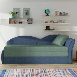 Pharao24.de Schlafsofa Liegesofa in modernem Design 218 cm breit