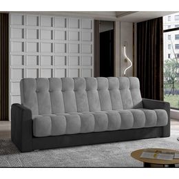 Pharao24.de Schlafsofa Couch mit Schlaffunktion und Bonell Federkern