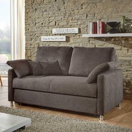 Pharao24.de Zweisitzer Sofa mit Schlaffunktion Made in Germany