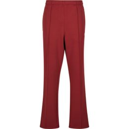 Karl Kani Damen Jogginghose "Karl Kani Kani Sidestripe Trackpants"schwarzrot, vanilla, Gr. L, unifarben, 55% Polyester, 39% Baumwolle, 6% Elasthan,