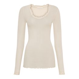 SEAMLESS BASIC Damen Funktionstop "Seamless Basic Top Cotton"rosie beige, Gr. XL, Obermaterial: 100% Baumwolle, Tops