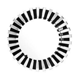 Pharao24.de Wandspiegel in runder Form 80 cm breit