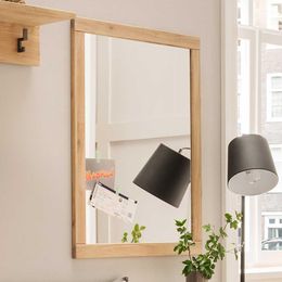 Pharao24.de Flur Spiegel aus Eiche Massivholz 70 cm breit
