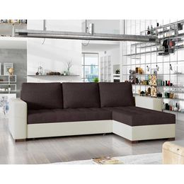 Pharao24.de Ecksofa Schlafsofa in modernem Design 237 cm breit
