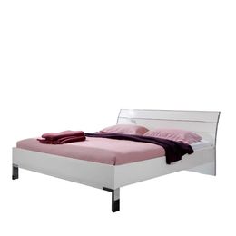 Pharao24.de Design Bett in Wei&szlig; jungen Design