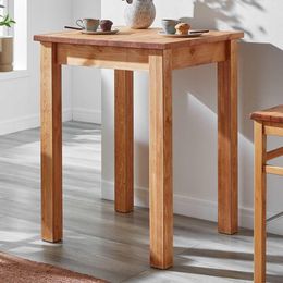 Pharao24.de Kiefer massiv Bartisch im Landhausstil 103 cm hoch - 78 cm breit