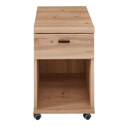 Pharao24.de Rollcontainer aus Spanplatte und Massivholz 44 cm breit