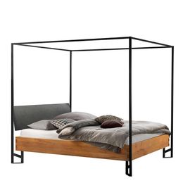 Pharao24.de Modernes Himmelbett im Industry und Loft Stil 200 cm hoch
