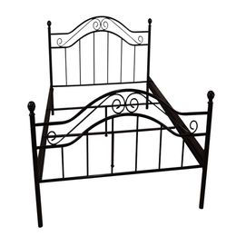 Pharao24.de Vintage Bett in Schwarz Metall