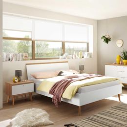 Pharao24.de Komfortbett im Skandi Design Nachtkonsolen (dreiteilig)