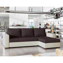 Pharao24.de Ecksofa Schlafsofa in modernem Design 237 cm breit