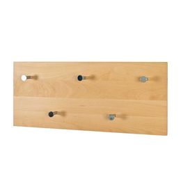 Pharao24.de Hakengarderobe aus Buche Massivholz 60 cm breit
