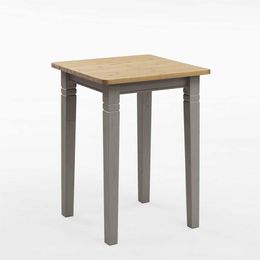 Pharao24.de Landhaus Bartisch in Kiefer Grau massiv