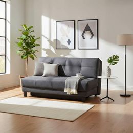 Pharao24.de Schlafsofa Made in Germany R&uuml;cken echt bezogen