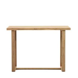 Pharao24.de Teak Garten Bartisch aus Recyclingholz 106 cm hoch - 140 cm breit