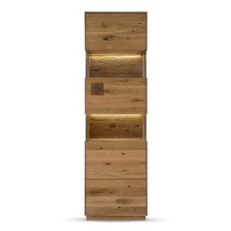 Pharao24.de Esszimmer Vitrine Wildeiche ge&ouml;lt modernem Design