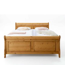Pharao24.de Doppelbett aus Kiefer Massivholz Landhaus