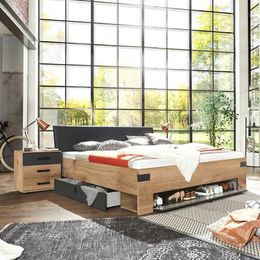 Pharao24.de Schubladenbett im Industry und Loft Stil Made in Germany
