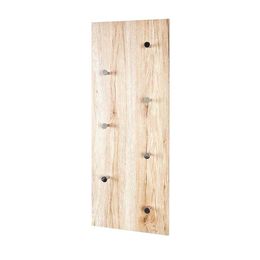 Pharao24.de Wandgarderobe mit Haken Eiche San Remo