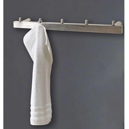 Pharao24.de Handtuchhalter aus Edelstahl geb&uuml;rstet die Wandmontage
