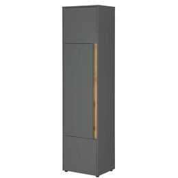 Pharao24.de Moderner Ordnerschrank für Home Office 200 cm hoch - 50 cm breit
