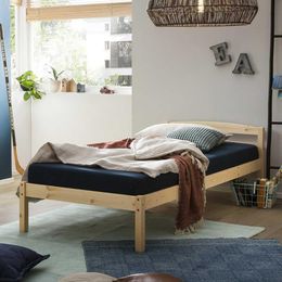 Pharao24.de Echtholzbett aus Fichte Massivholz Landhausstil