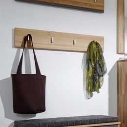 Pharao24.de Hakenleiste aus Kernbuche Massivholz 80 cm breit