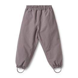 Stoffhose Wheat "Wheat Ski Pants Jay", Kinder, Gr. 110, Normalgrößen, lila stone, 100% Nylon, unifarben, normal, Hosen Stoffhose