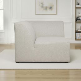 Sofa-Eckelement OTTO HOME "Koa, Sofamodul, passend zur Serie KOA", beige, B:98cm H:73cm T:98cm, 62% Polypropylen, 32% Polyester, Polsterelemente, in Webstoff, weicher Lounge-Sitzkomfort