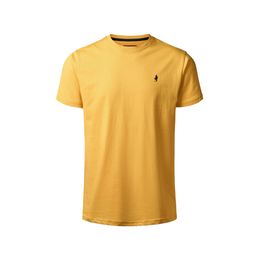 MCS Herren Kurzarmhemd "MCS T-shirt Texas"honey gold, Gr. XXXL, Obermaterial: 100% Baumwolle, Hemden