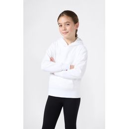 Kapuzensweatshirt Champion "ICONS Hoodie", Mädchen, Gr. XXL (176), wht, Obermaterial: 73% Baumwolle, 27% Polyester, Sweatshirts