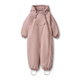Jumpsuit Wheat "Wheat Wintersuit Evig", Kinder, Gr. 80, dusty lavender, 100% Polyester (Recycelt), unifarben, normal, Overalls Jumpsuit