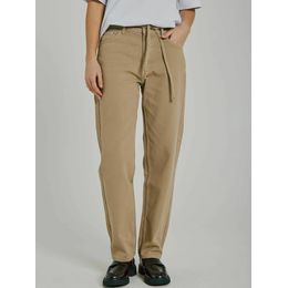 NORR Damen 5-Pocket-Hose "NORR Jeans Kenzie"schwarz sand, Gr. 34, Obermaterial: 100% Baumwolle, Hosen