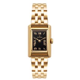 Mockberg Analog Watch female Gold size One Size