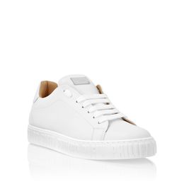 Philipp Plein Sneaker low Damen Gr&ouml;&szlig;e 38 wei&szlig; Sommerschuhe