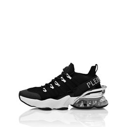 Plein Sport Sneaker 'Tiger Attack//Gen.x.04' Herren Gr&ouml;&szlig;e 36 schwarz / wei&szlig; Sommerschuhe