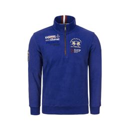 La Martina Pullover ' MBF308 ' Herren Gr&ouml;&szlig;e S blau / mischfarben