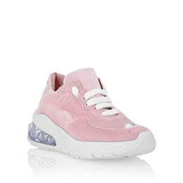 Philipp Plein Sneaker Damen Gr&ouml;&szlig;e 35 rosa / wei&szlig;