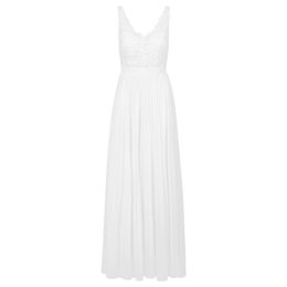 Kraimod Abendkleid Damen Gr&ouml;&szlig;e 48 wei&szlig; Sommerkleid
