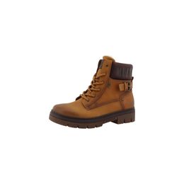 Mustang Schn&uuml;rstiefelette Damen Gr&ouml;&szlig;e 41 schoko / umbra / schwarz