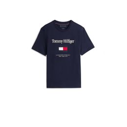 Tommy Hilfiger Shirt male size XXXL marine blue / Red / White