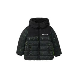 s.Oliver Jacke Jungen Gr&ouml;&szlig;e 128 gr&uuml;n / schwarz / wei&szlig;