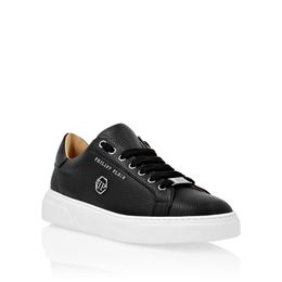 Philipp Plein Sneaker 'Hexagon' Herren Gr&ouml;&szlig;e 46 schwarz / wei&szlig;